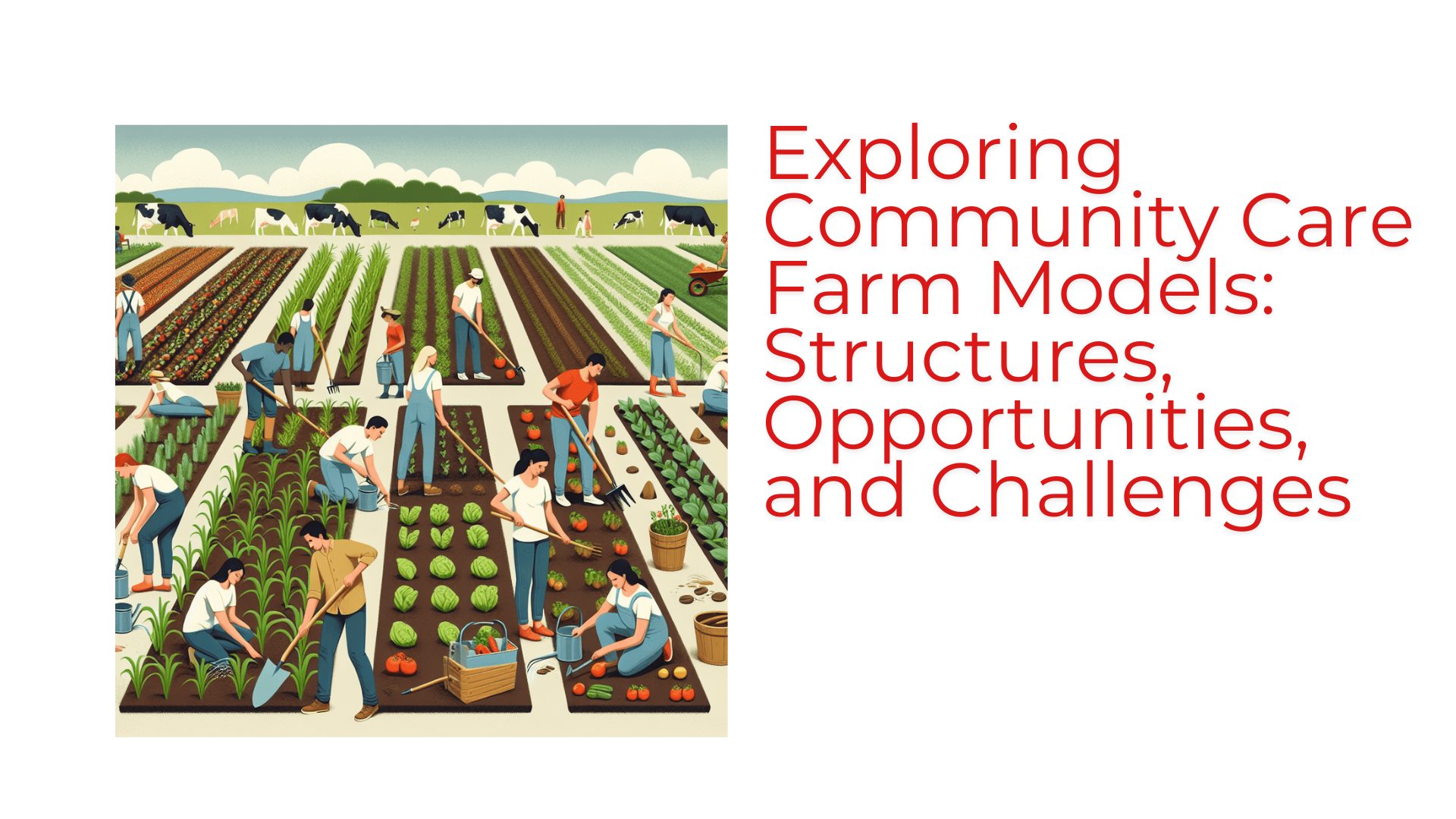Exploring Community Care Farm Models: Structures, Opportunities, and ...