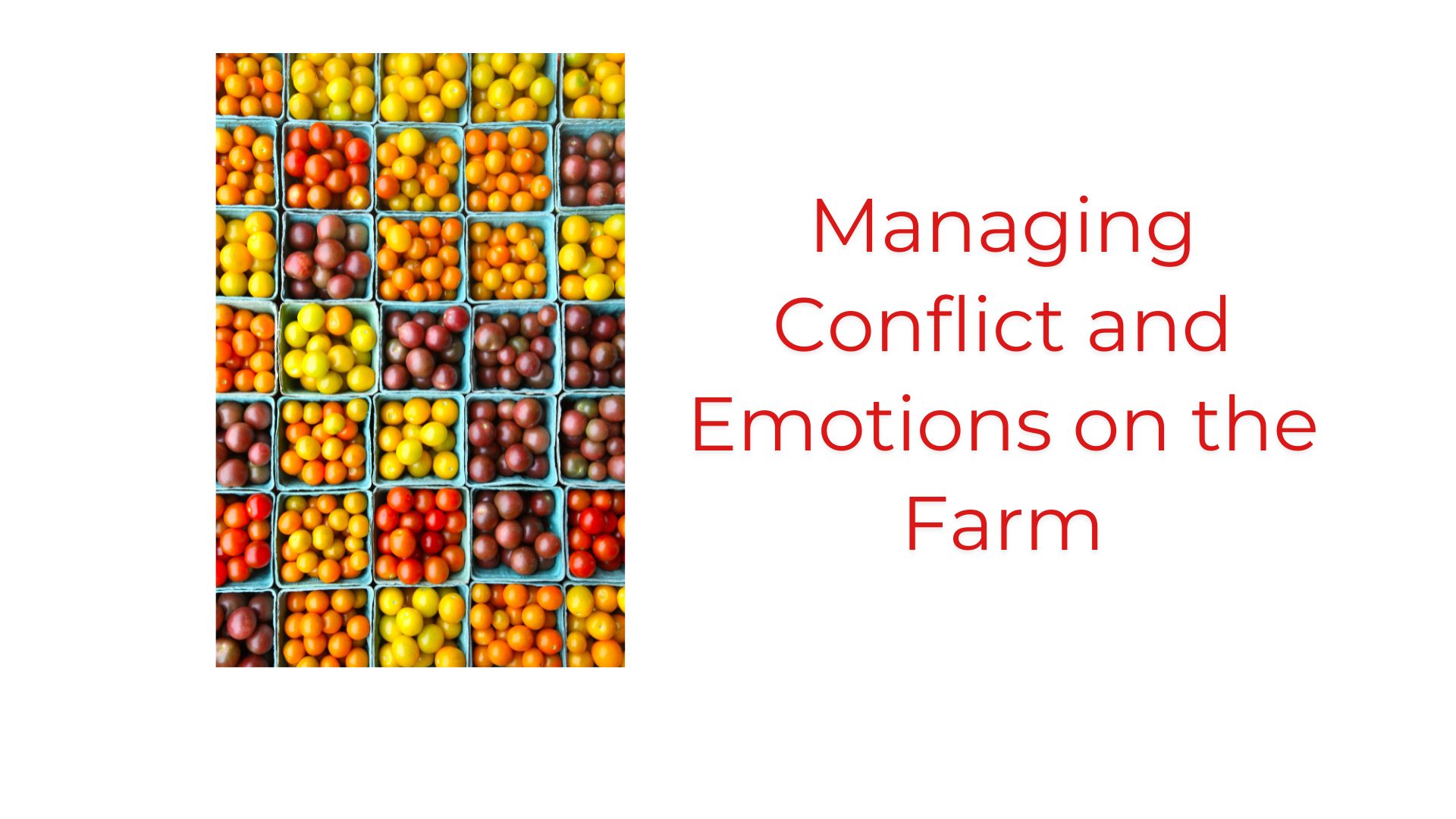 Managing Conflict and Emotions on the Farm: Practical Strategies for De ...