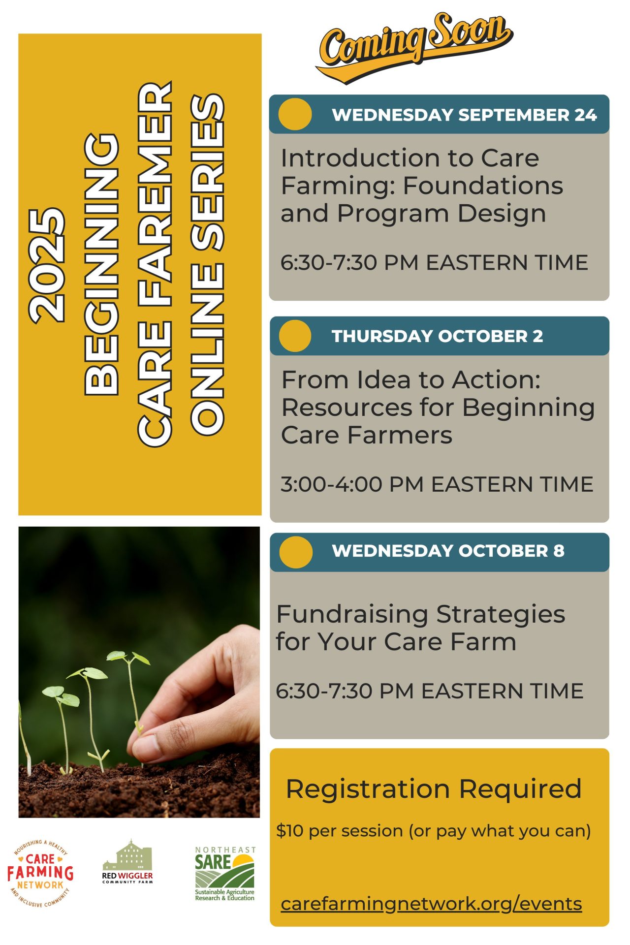 2025 Beginning Care Farmer Online Series - Care Farming Network